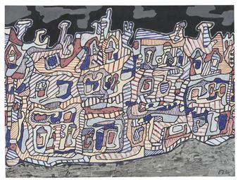 Jean Dubuffet | Jean Dubuffet Drawings (1966) | MutualArt
