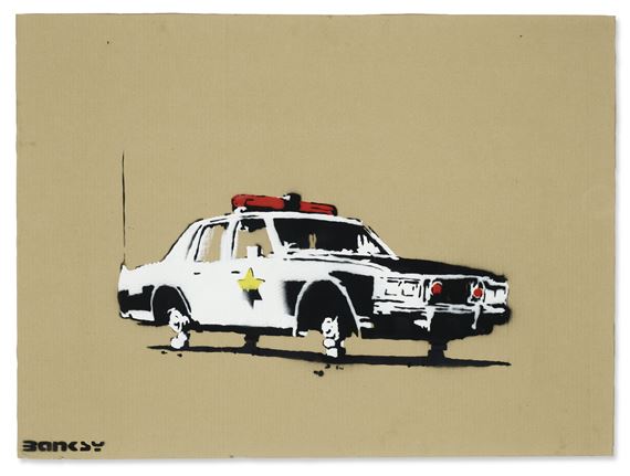 Banksy | 'Police Car' (2003) | MutualArt