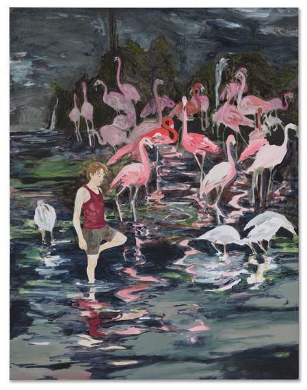 Hernan Bas | Trying to fit in (2004) | MutualArt