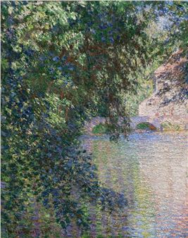 Claude Monet | Le Moulin de Limetz (1888) | MutualArt