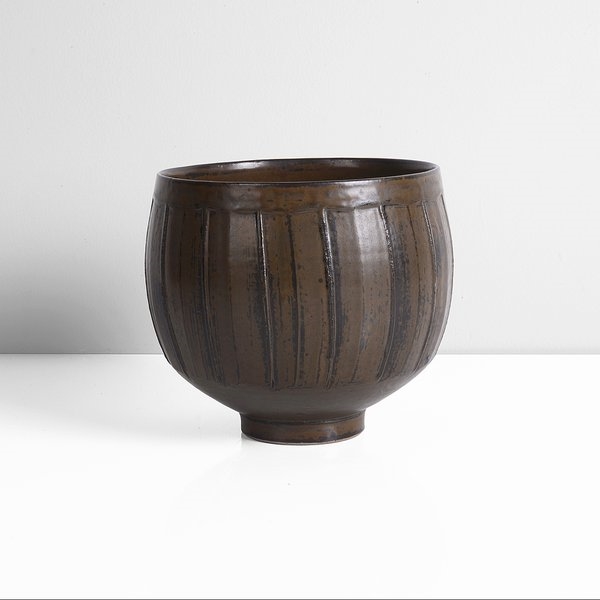 David Leach | Fluted Bowl, circa 1982 (1982) | MutualArt