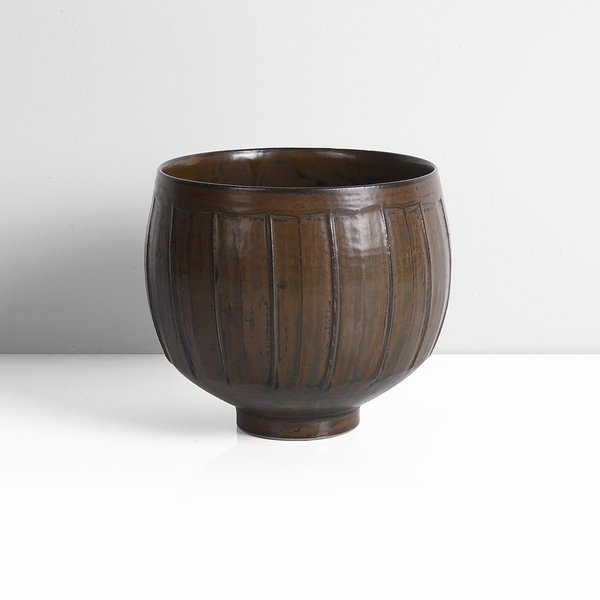 David Leach | Fluted Bowl, circa 1982 (1982) | MutualArt