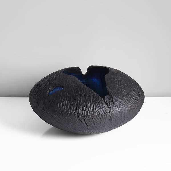 Emmet Kane | Feathered Form', Large Enclosed Vessel, 2020 | MutualArt