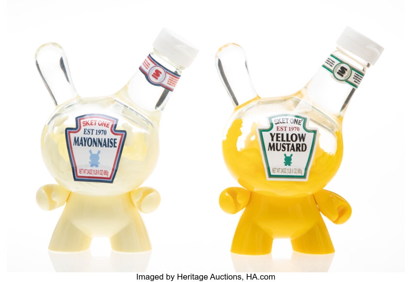 Sket One | Half Used Mustard; Half Used Mayo Custom Dunnies (two works ...