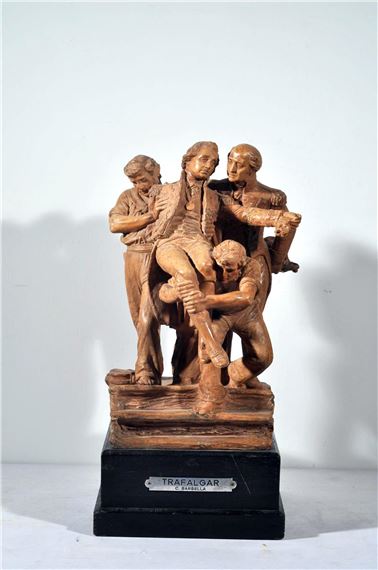 Costantino Barbella | Trafalgar terracotta h (1852) | MutualArt
