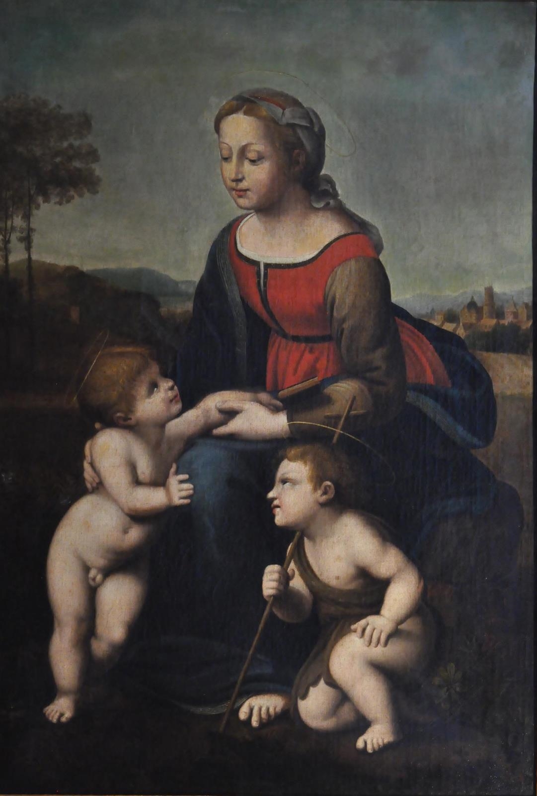 Raffaello Sanzio | Da Raffaello - Madonna con bambino e San Giovannino ...