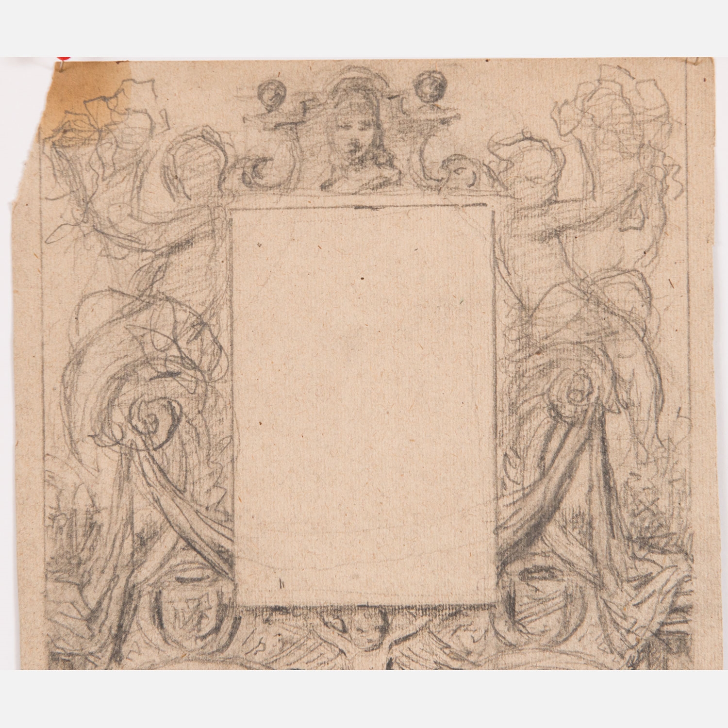 Alexander Rothaug | black chalk drawing on paper | MutualArt