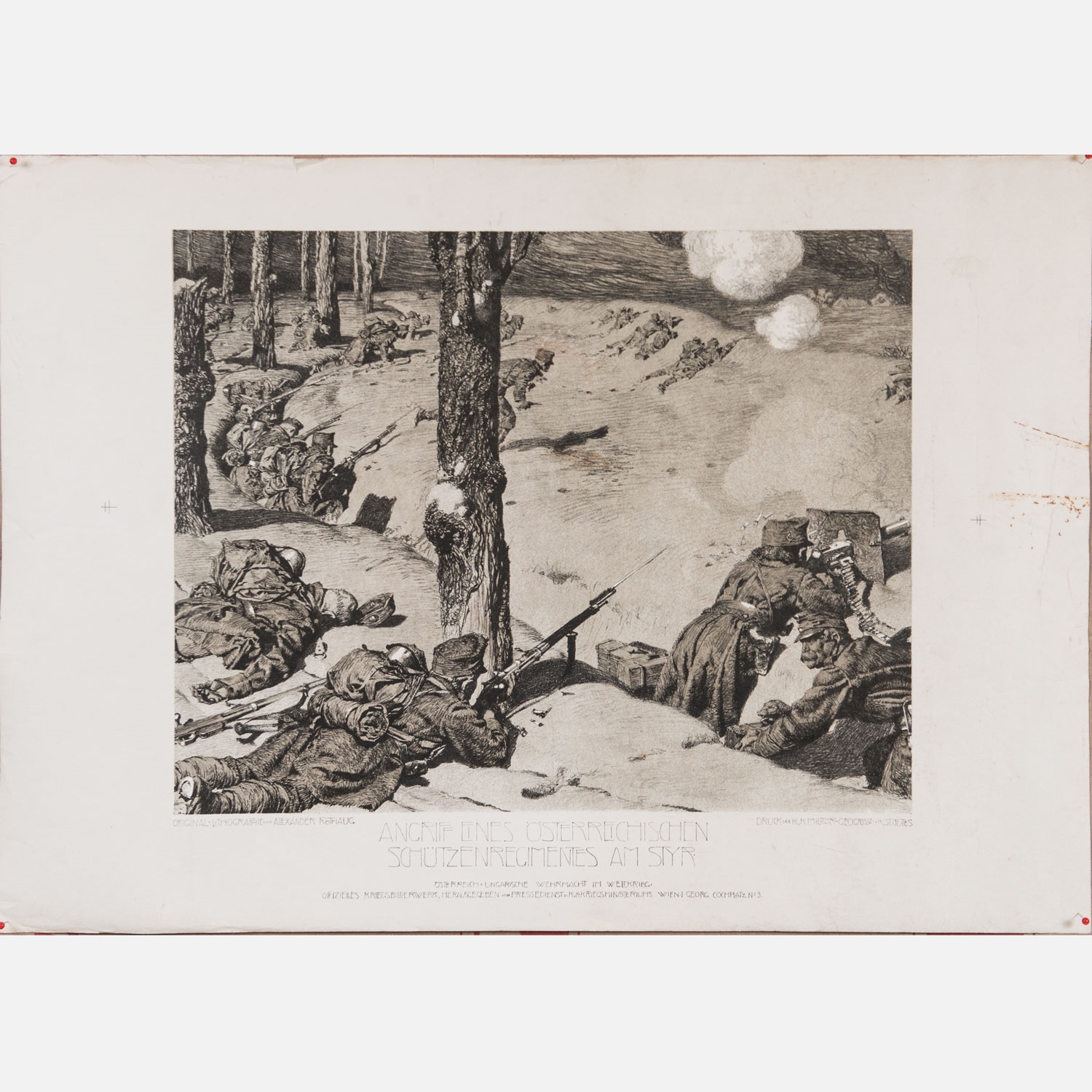 Alexander Rothaug | first world war scene | MutualArt