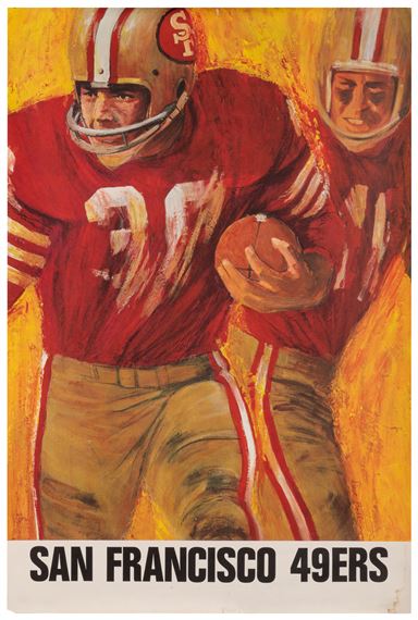 Dave Boss | San Francisco 49ers (Circa 1965) | MutualArt