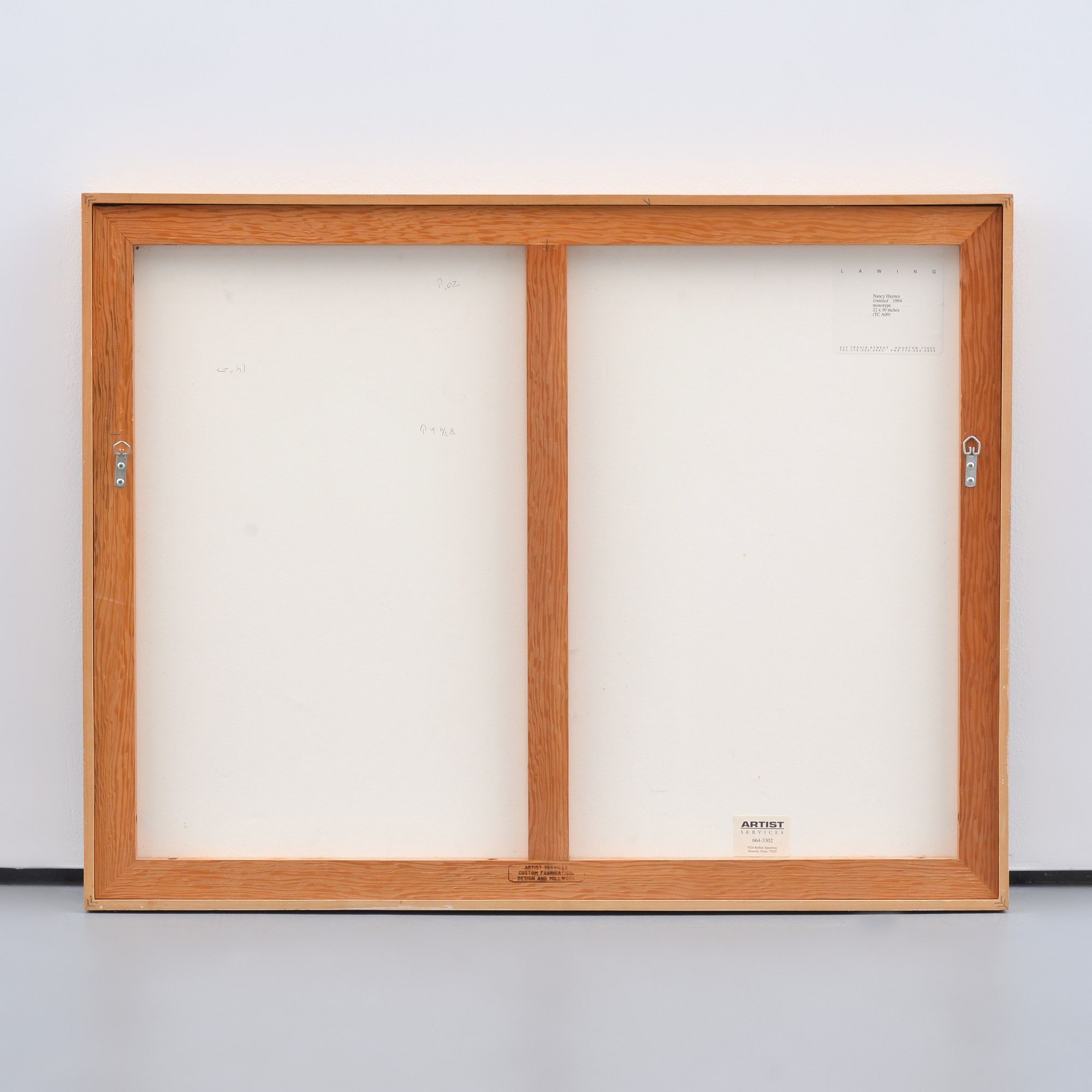 Nancy Haynes | Nancy Haynes Abstract Monotype (1994) | MutualArt