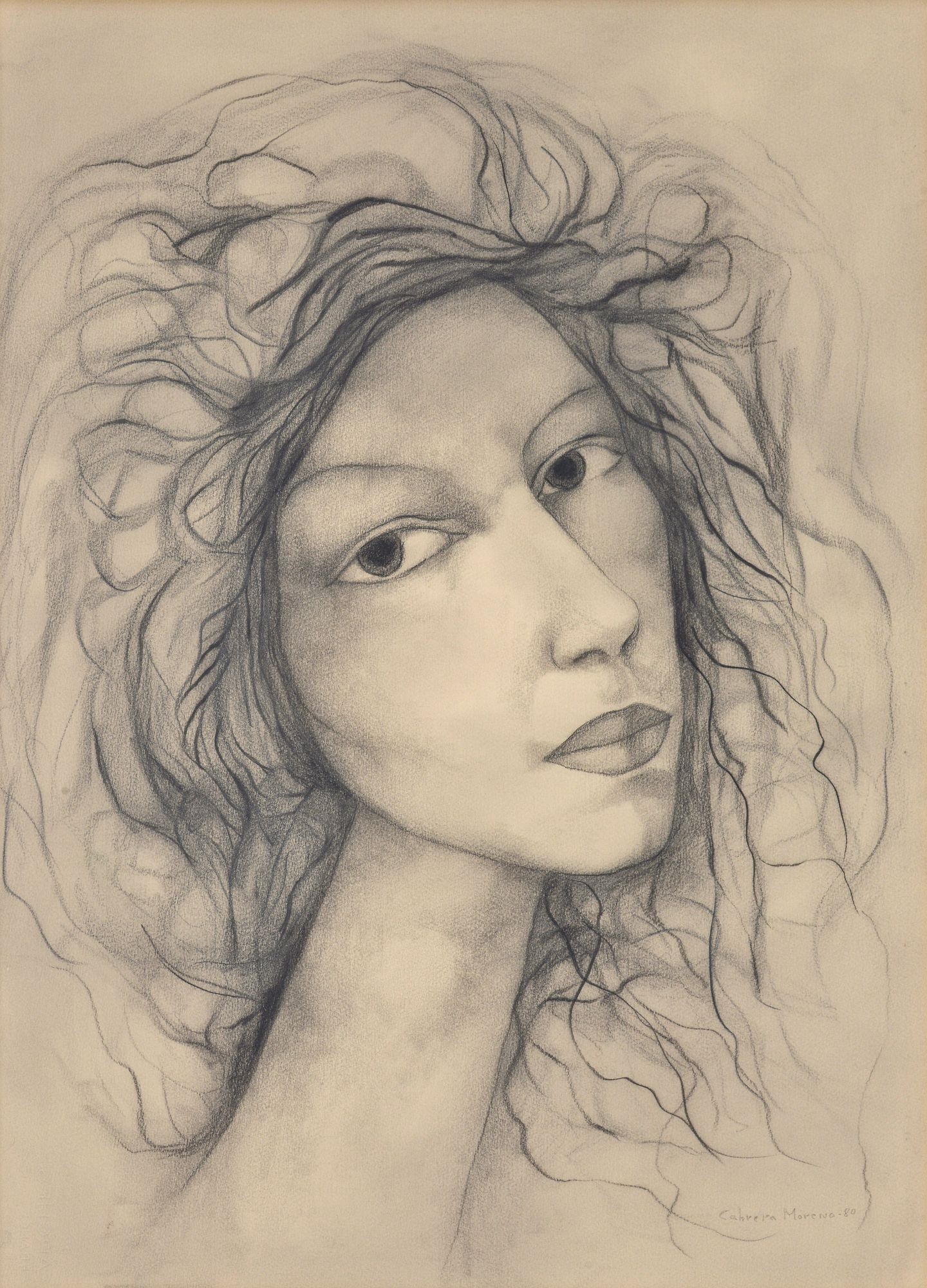 Servando Cabrera-Moreno | Servando Cabrero Moreno Charcoal Drawing ...