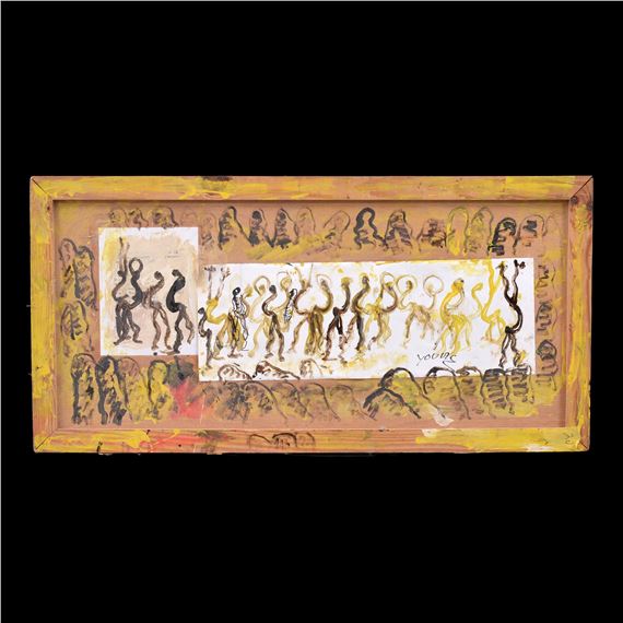 Purvis Young | Purvis Young Painting, Estate of the Artist, 48W | MutualArt