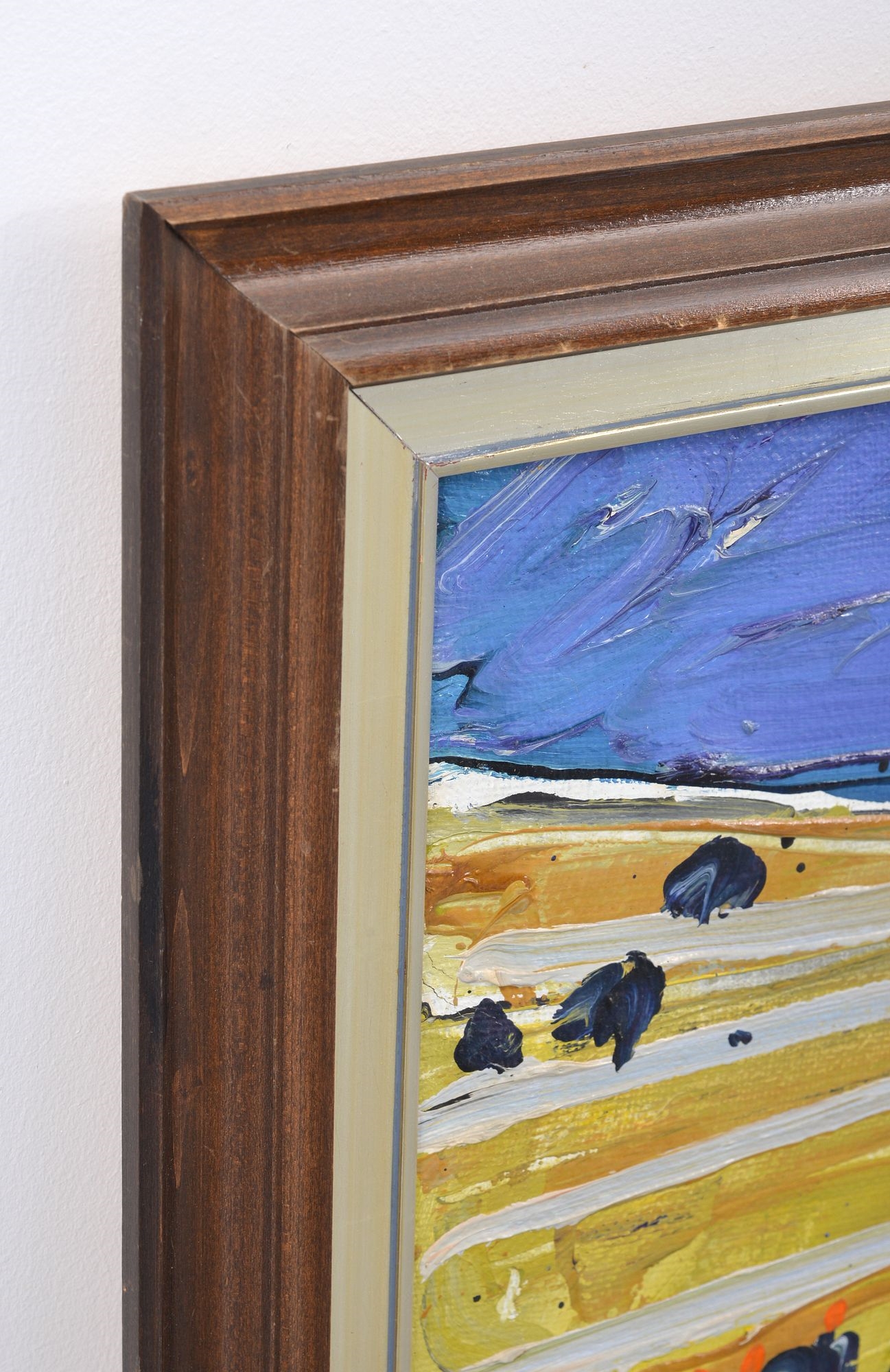 Edo Murtic | Edo Murtic Landscape Painting, 37W (1987) | MutualArt