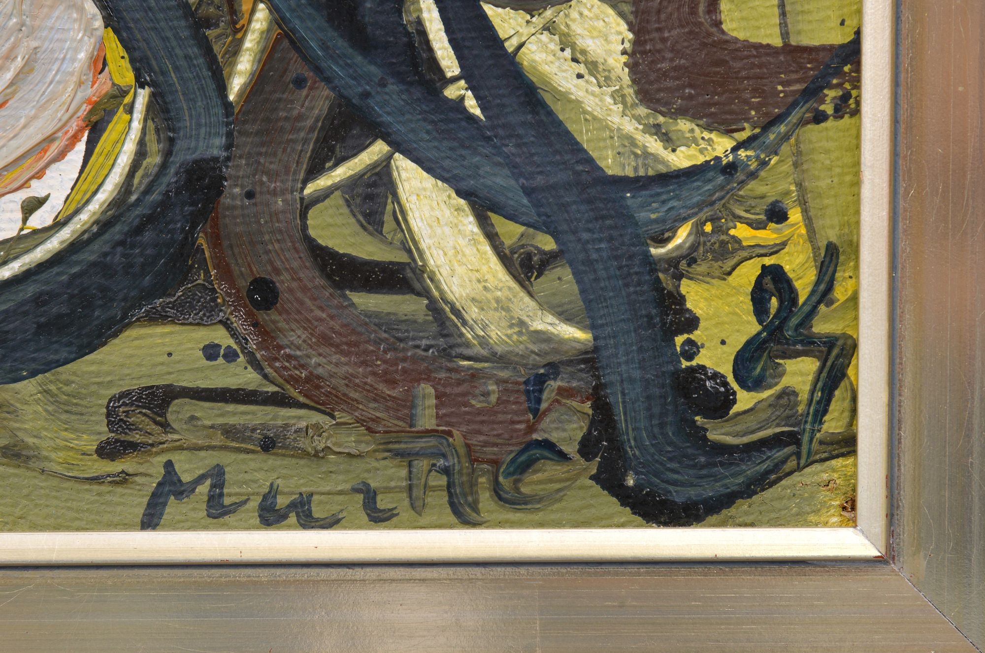 Edo Murtic | Edo Murtic Landscape Painting, 37W (1987) | MutualArt