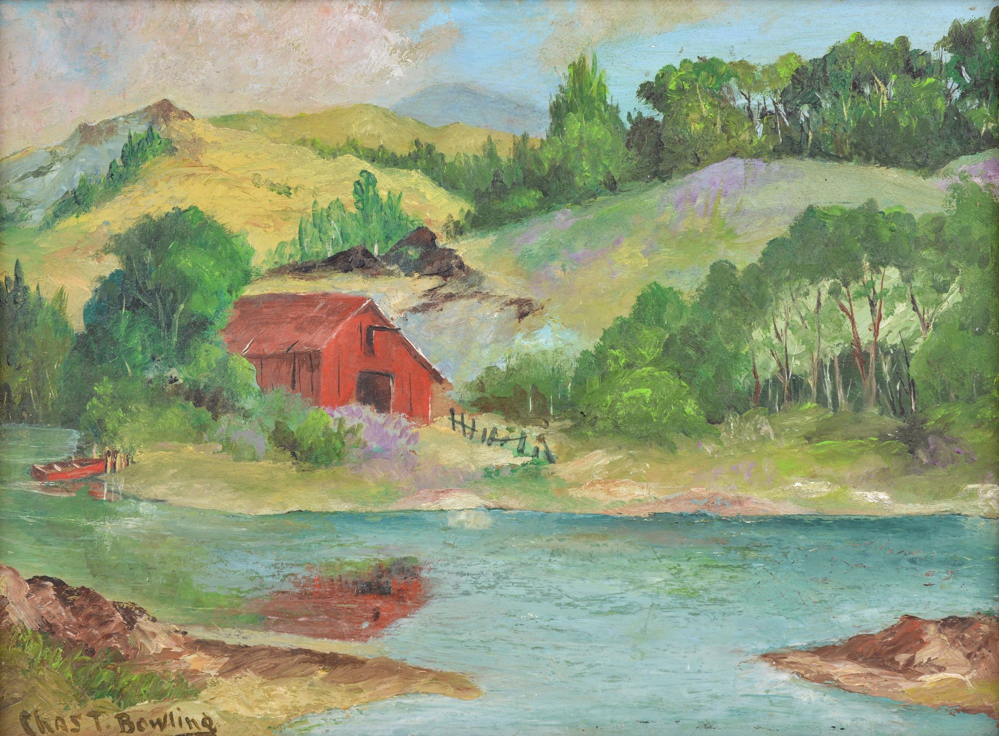 Charles Taylor Bowling | Charles T. Bowling Landscape Painting | MutualArt