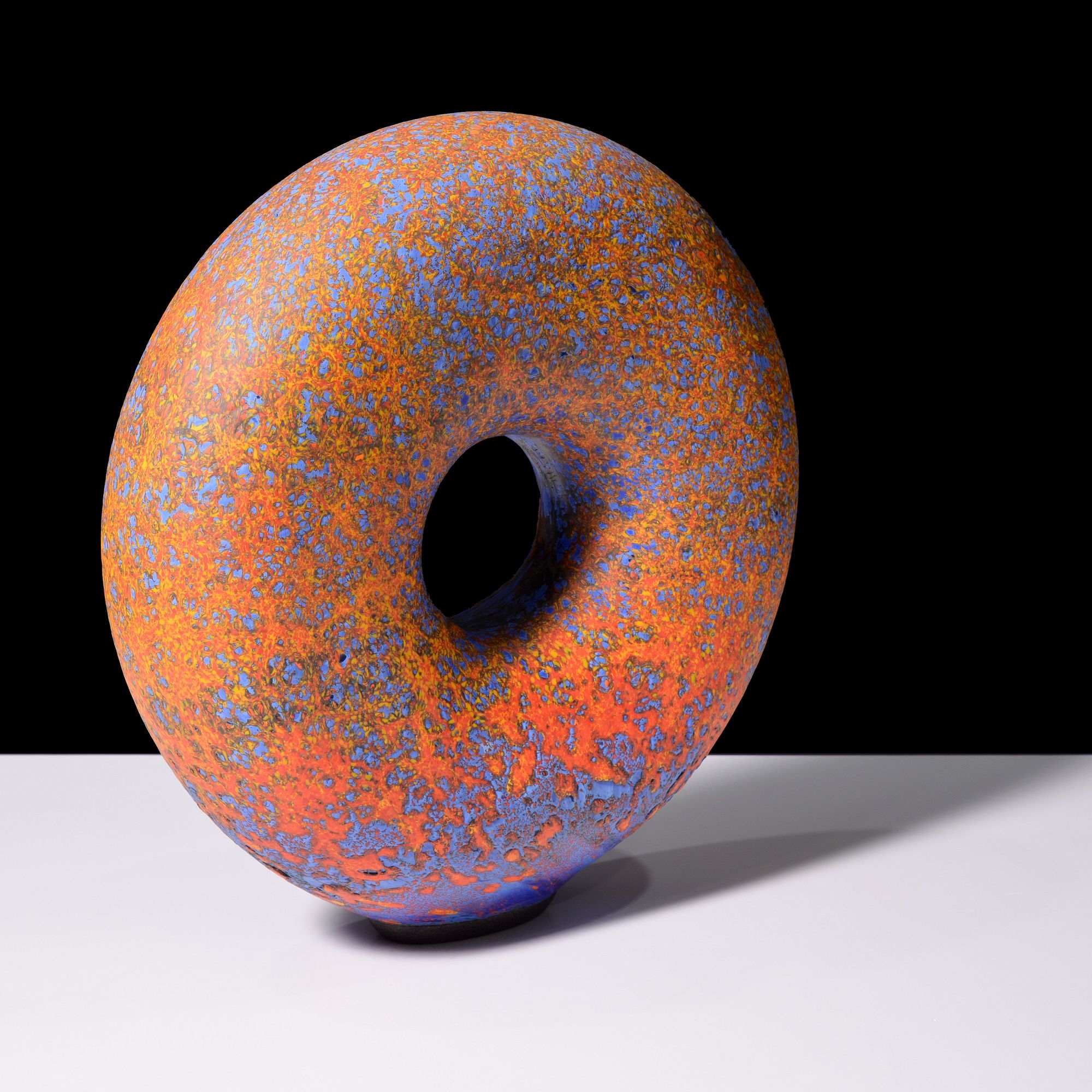 Colin Heaney | Large Colin Heaney VITROLITH Glass & Bronze Sculpture ...