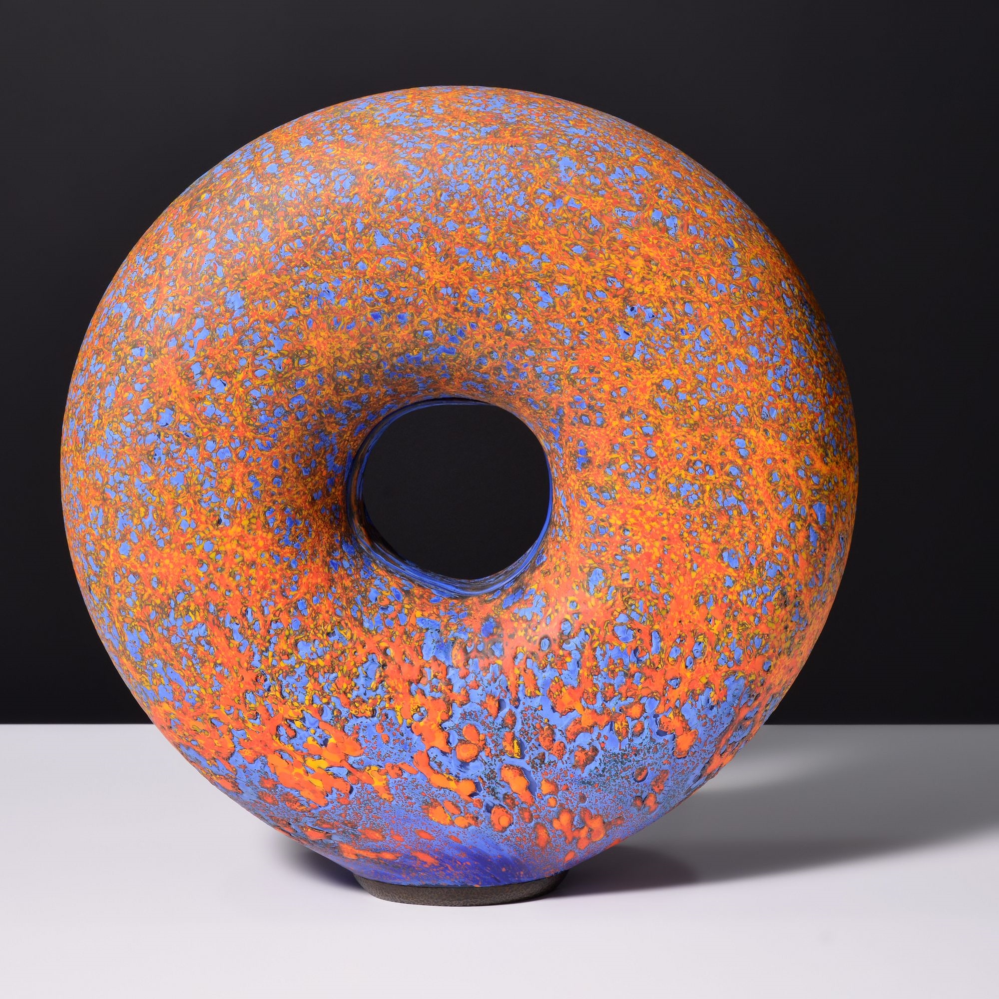 Colin Heaney | Large Colin Heaney VITROLITH Glass & Bronze Sculpture ...