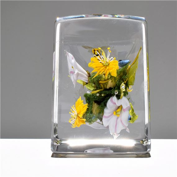 Paul Stankard | Paul Stankard Botanical Paperweight | MutualArt