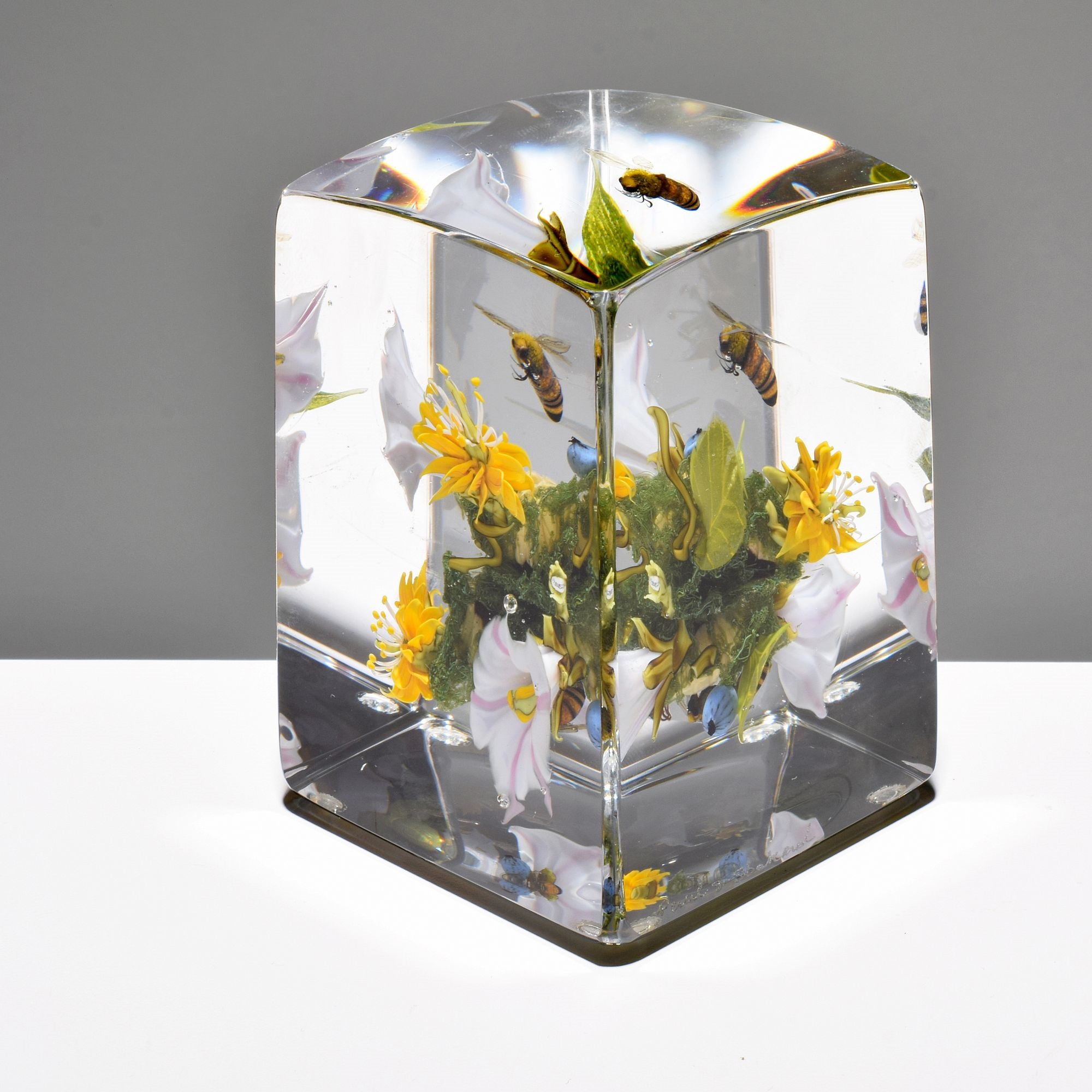 Paul Stankard | Paul Stankard Botanical Paperweight | MutualArt