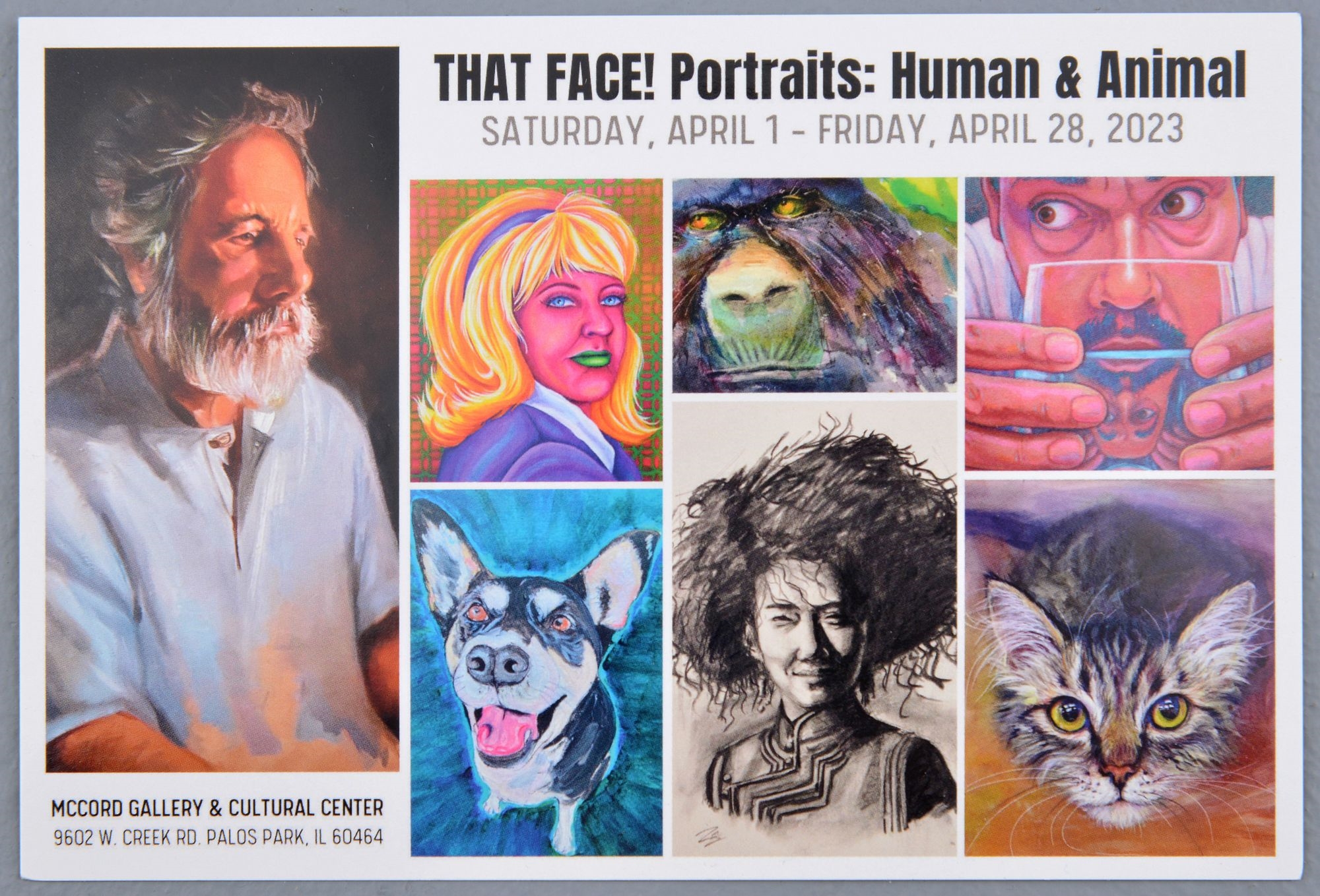 Erika Chapman | Erika Chapman Cat Portrait Painting (2023) | MutualArt