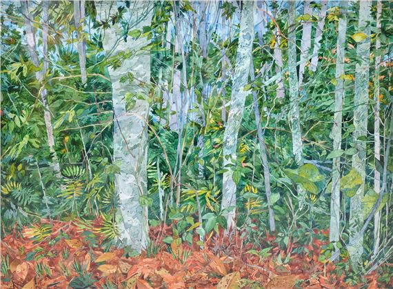 Howard Mark | Mark Howard Watercolor Landscape Painting (1989 ...