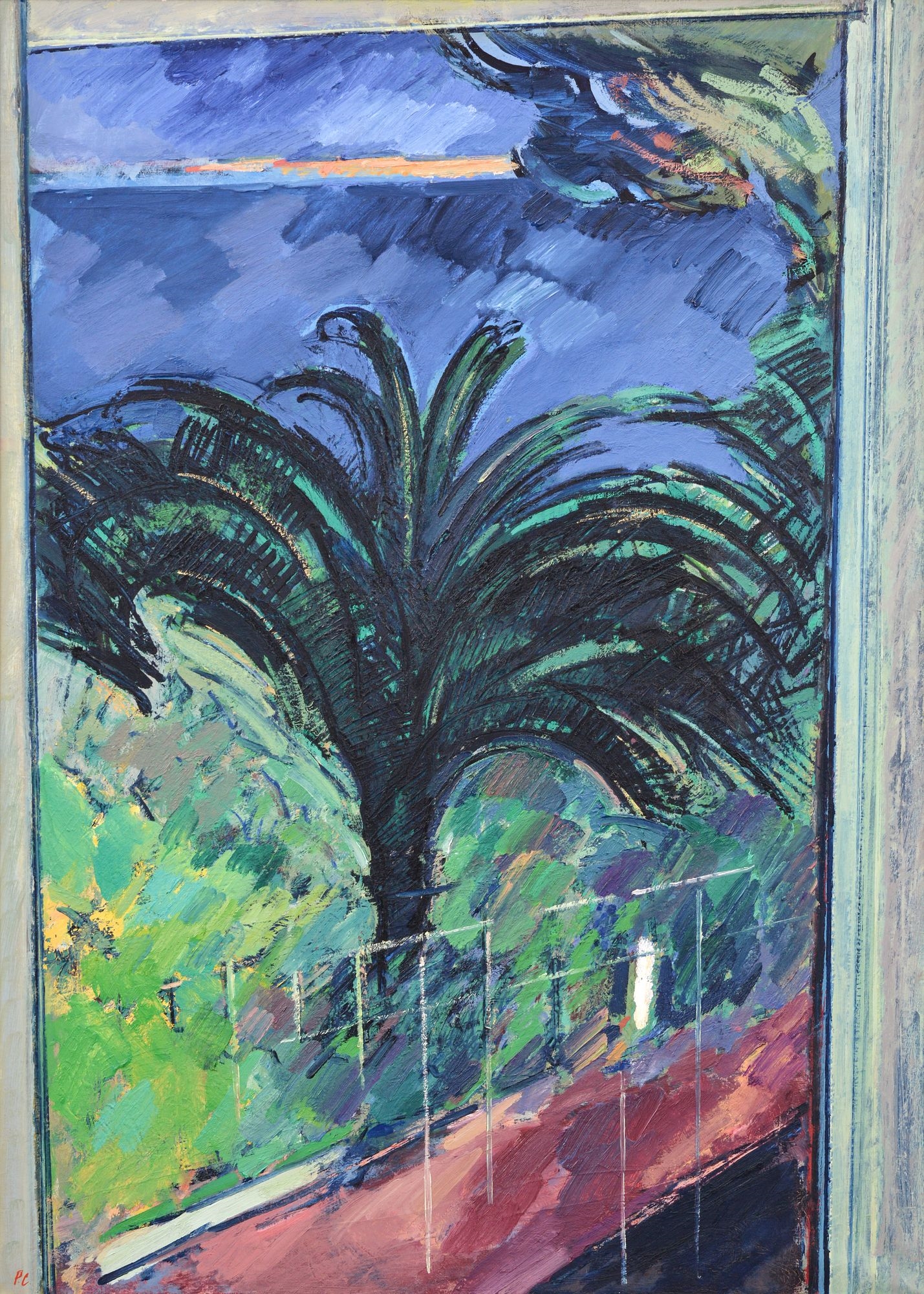 Peter Coker | Frozen Fields in Winter, Higham, Essex (1969) | MutualArt