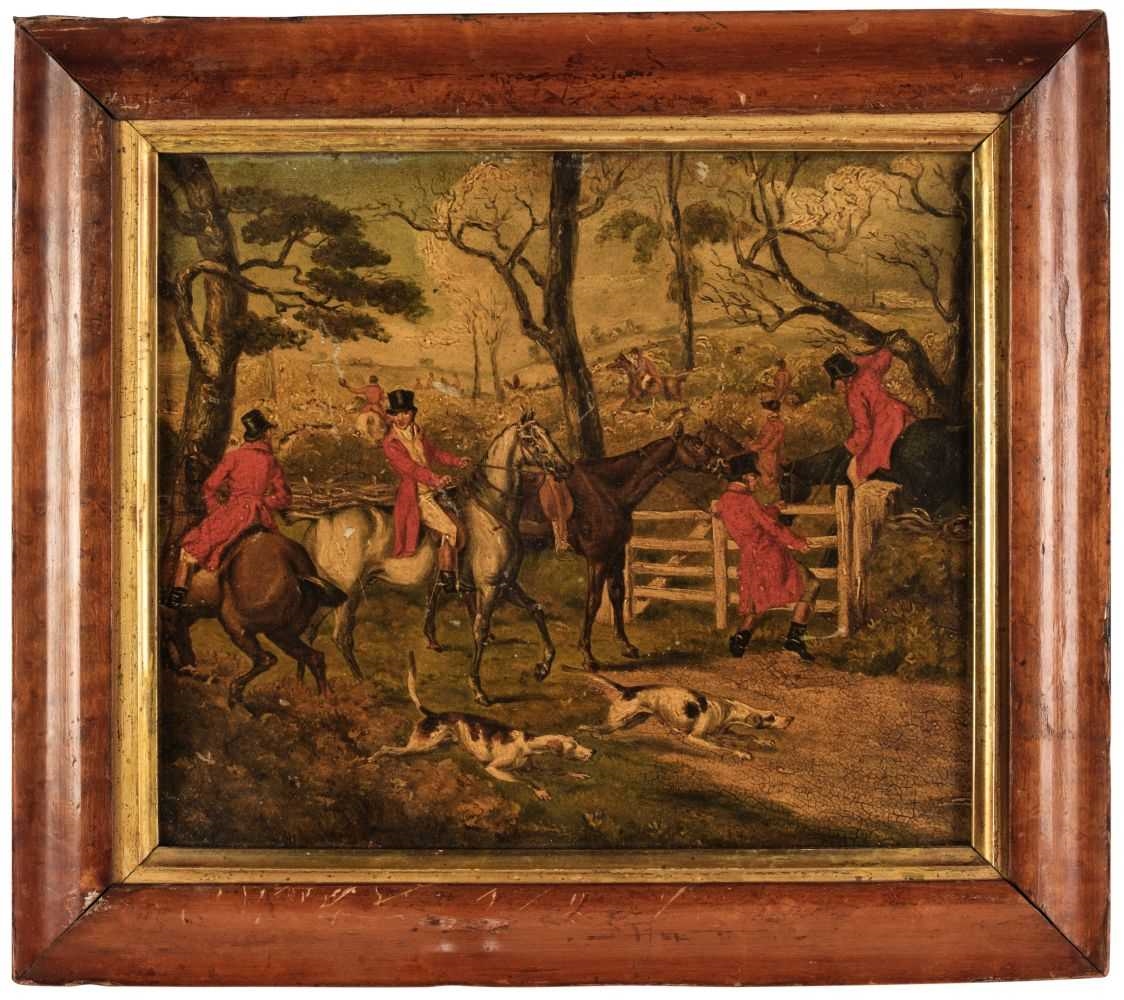 Henry Thomas Alken | Hunting Scene - The Draw (Circa 1830) | MutualArt