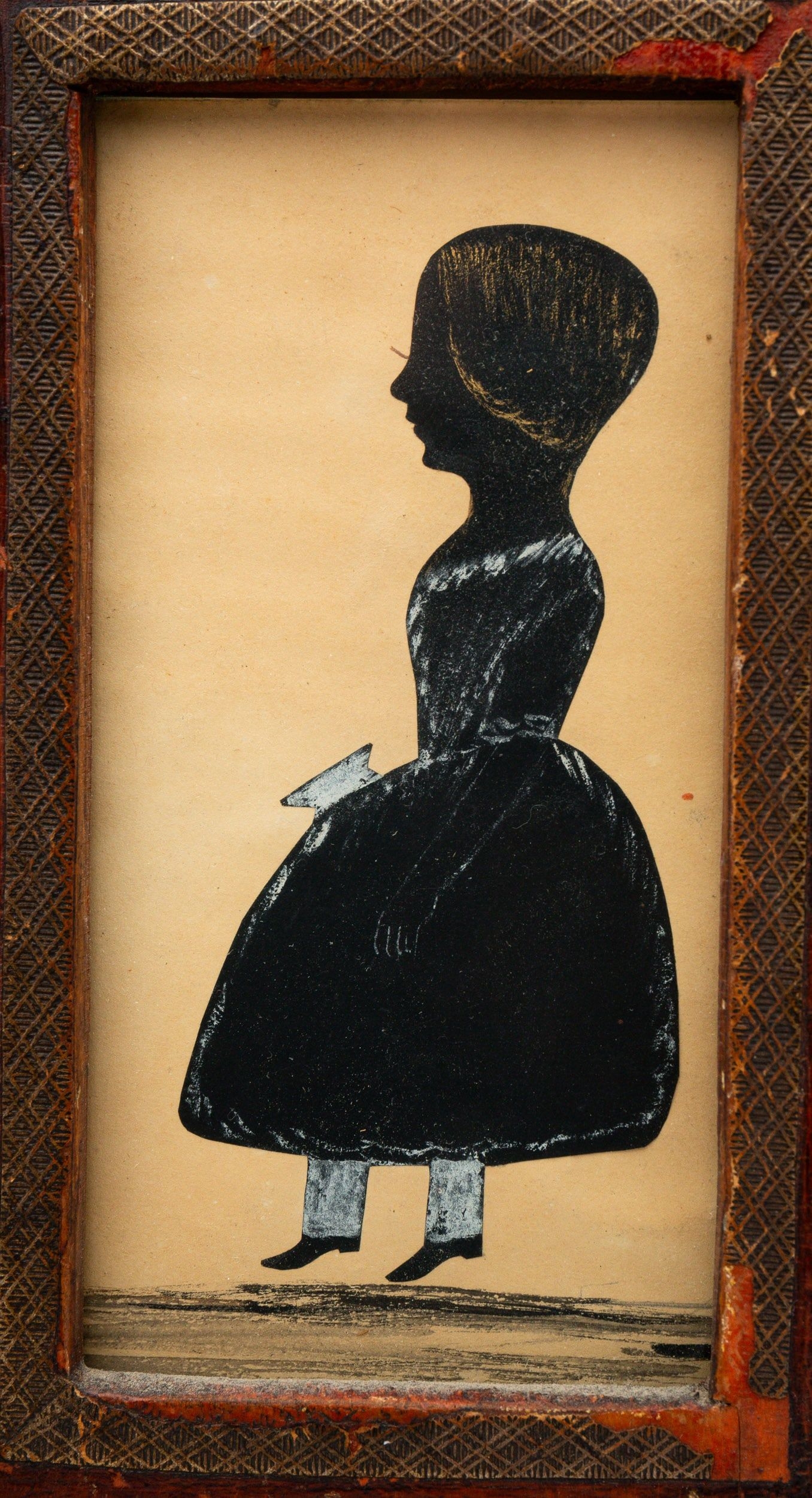 American School, 18th Century | FULL-LENGTH HOLLOW-CUT SILHOUETTE ...