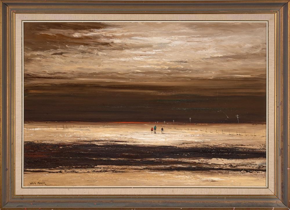 Colin Parker | The Road to Marree South Australia | MutualArt