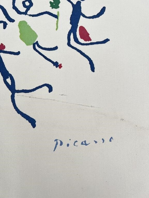 Pablo Picasso | Picasso Homage to the Sun Lambert Studios Print | MutualArt
