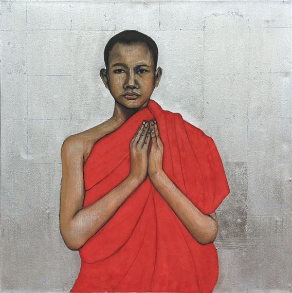 Susan-Jayne Hocking | Tibetan boy monk | MutualArt