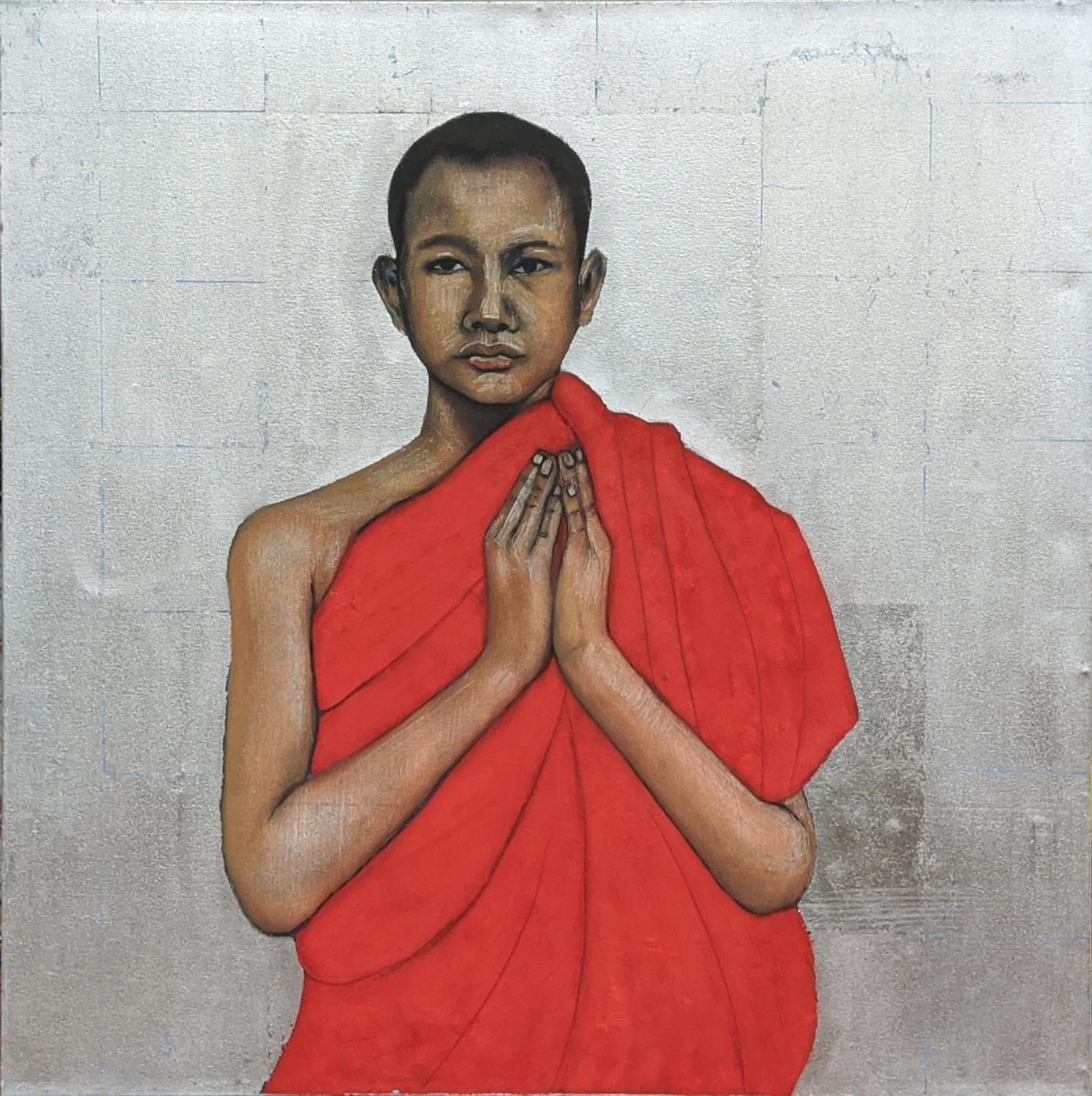 Susan-Jayne Hocking | Tibetan boy monk | MutualArt