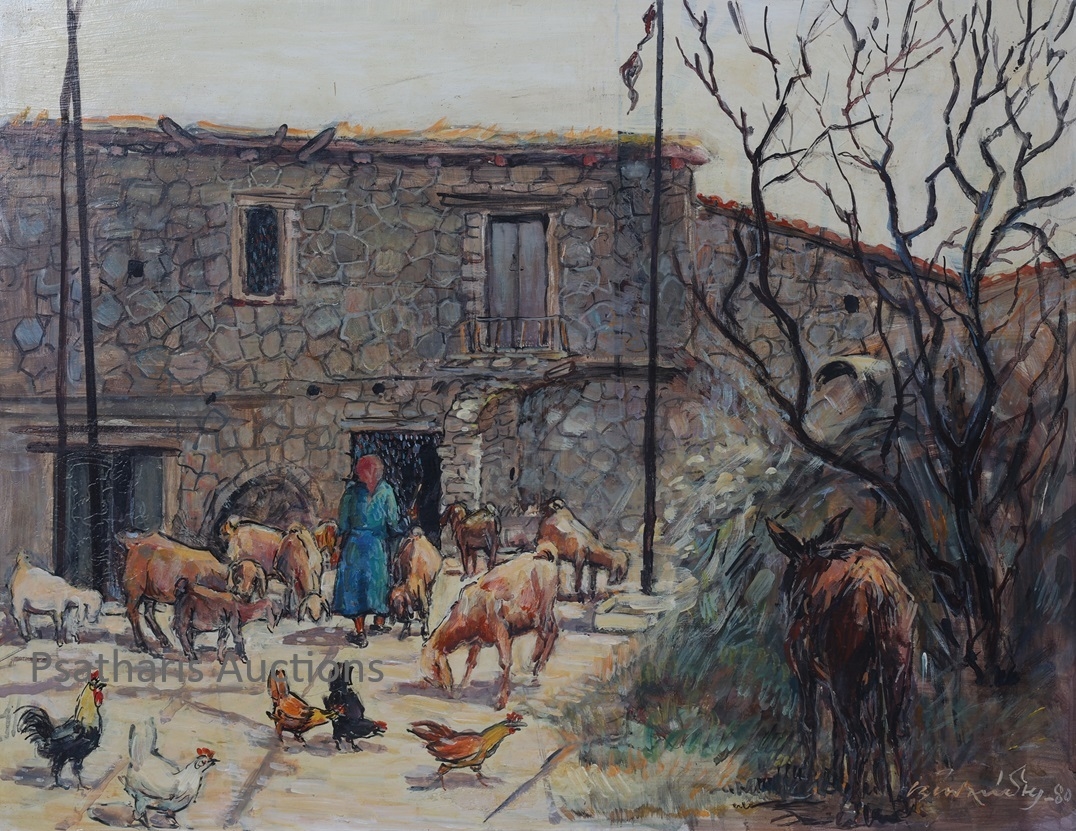 Victor Ioannides | Traditional house (1980) | MutualArt