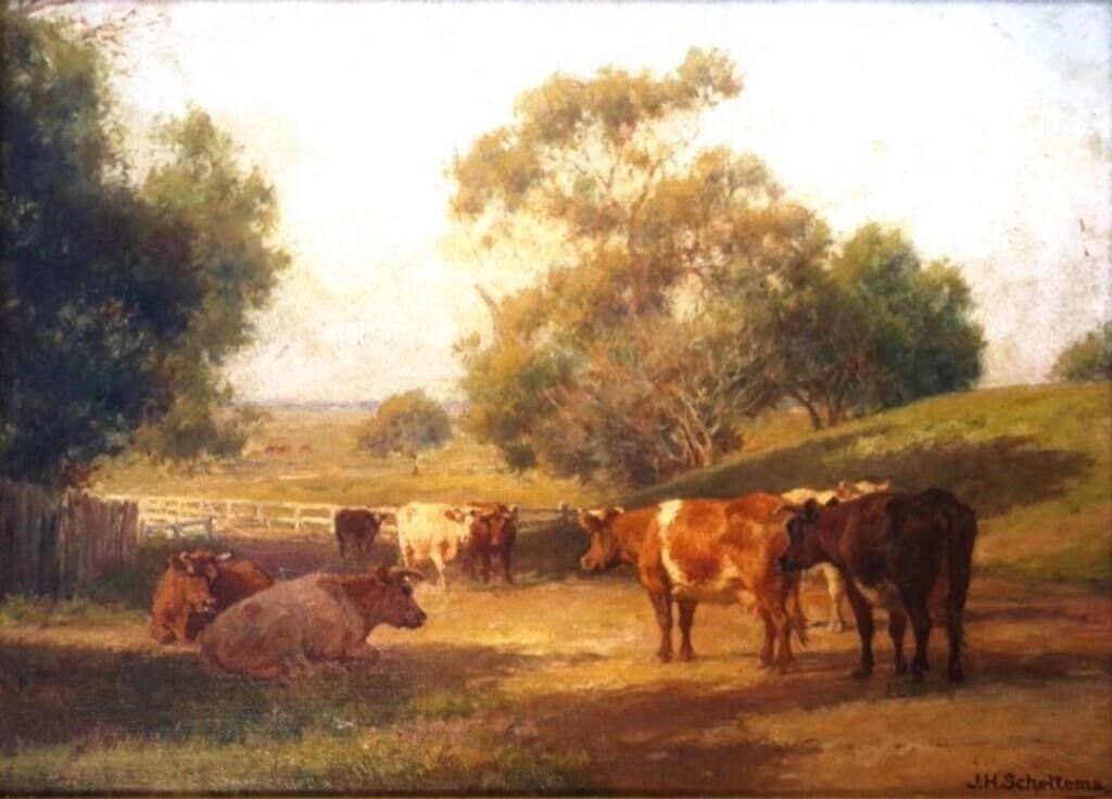 Jan Hendrik Scheltema | Resting Herd | MutualArt