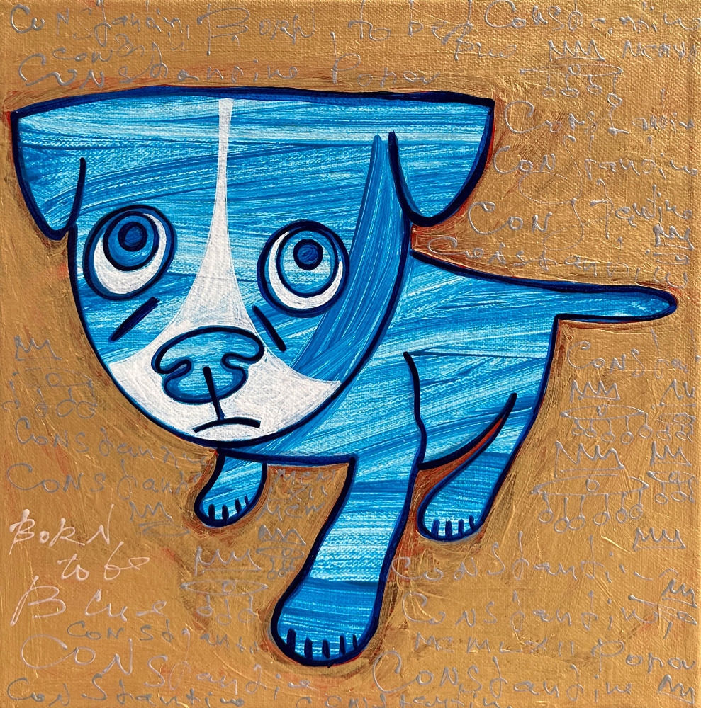 Constantine Popov | Born To Be Blue | MutualArt