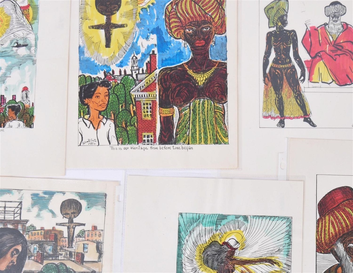 Allan Rohan Crite | Allan Rohan Crite (1910 - 2007). Seven Prints ...