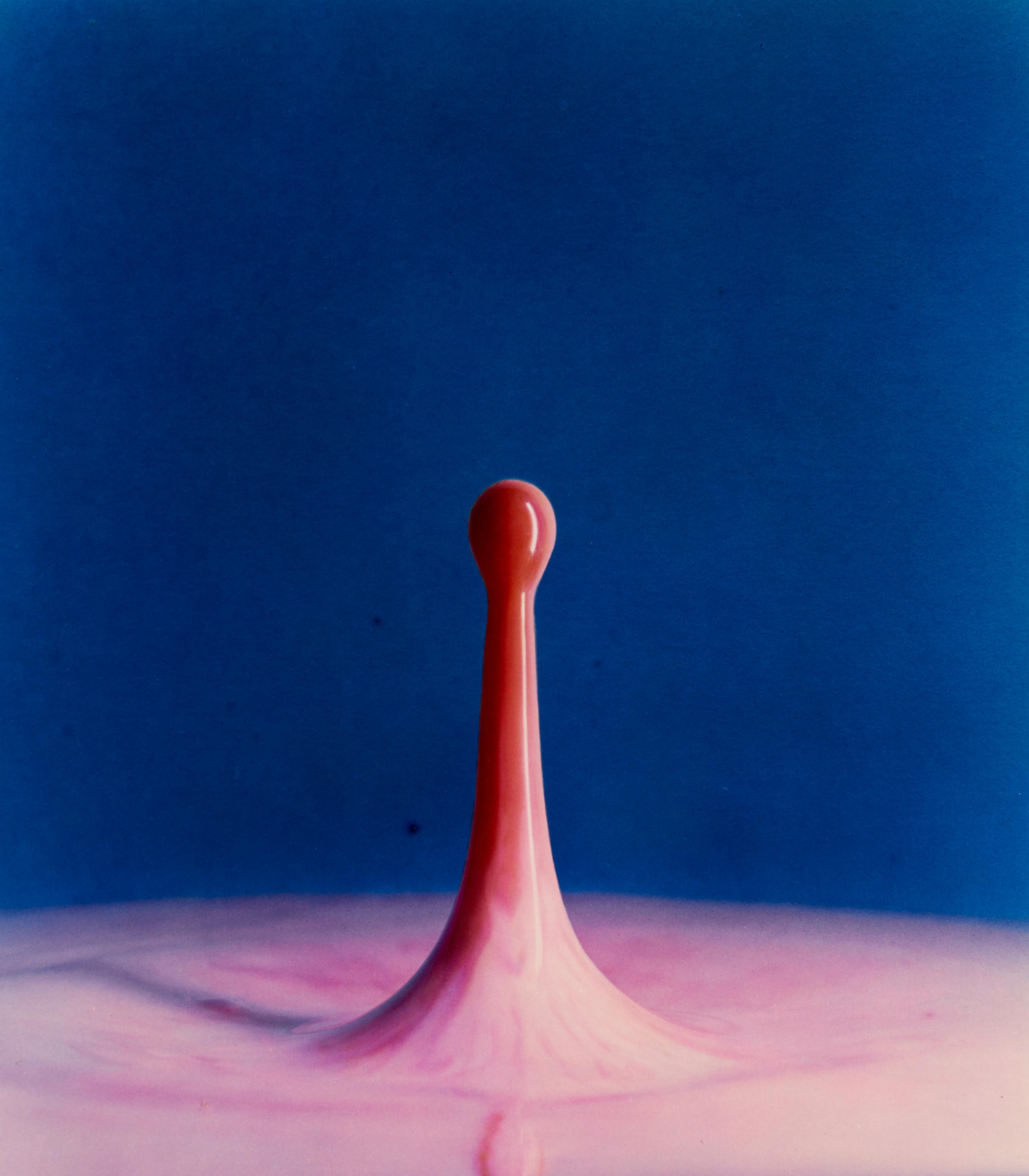 Harold Eugene Edgerton | Cranberry Juice into Milk (1960) | MutualArt