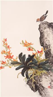Zhang Shaoshi | Flower (1963) | MutualArt