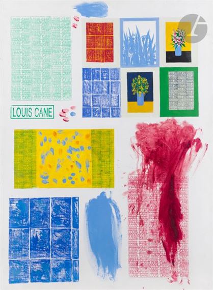 Louis Cane | French painting (1990) | MutualArt