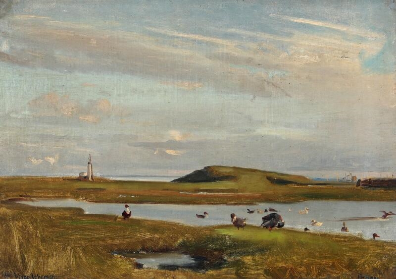 Viggo Johansen | A mother telling stories for the little ones (1892 ...