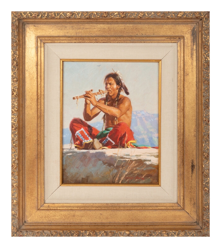 Stan Davis | Stan Davis (American, b. 1942) Piegan Love Song, 1989 ...