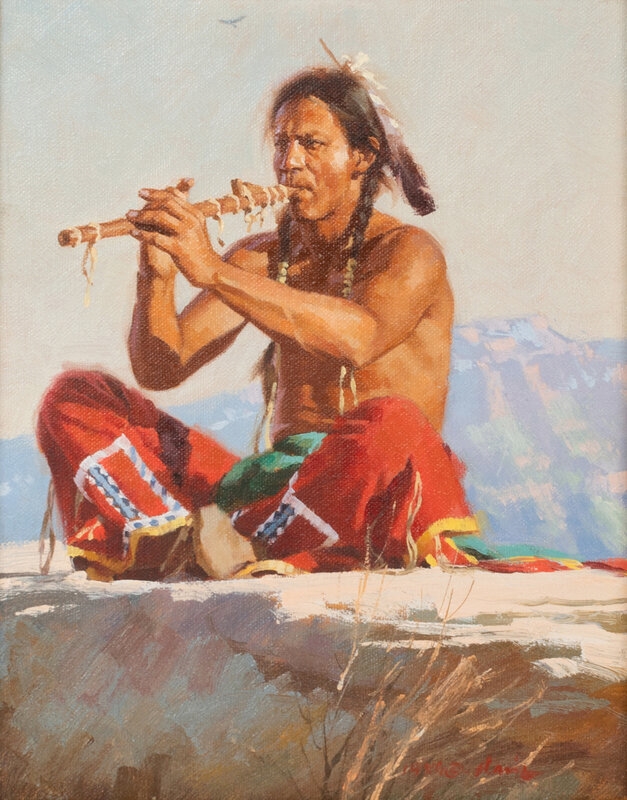 Stan Davis | Stan Davis (American, b. 1942) Piegan Love Song, 1989 ...