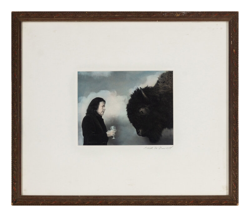 Elliott McDowell | Elliott McDowell (American, 20th Century) Fritz and Buffalo | MutualArt