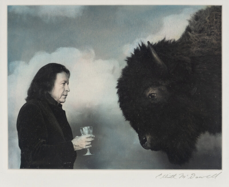 Elliott McDowell | Elliott McDowell (American, 20th Century) Fritz and Buffalo | MutualArt