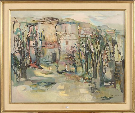 Jean Timmermans | Vue d’un village arboré | MutualArt