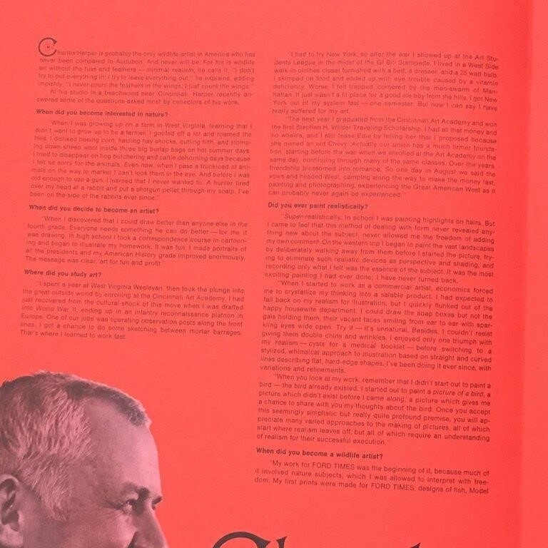 Charles Harper | Charles Harper Lithograph, Pfwhooooooo | MutualArt