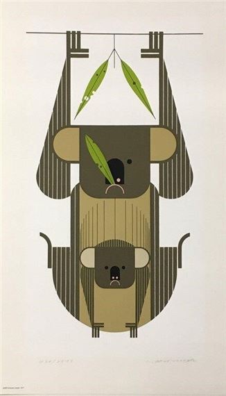 Charles Harper | Signed Charles Harper Lithograph, Down Under | MutualArt