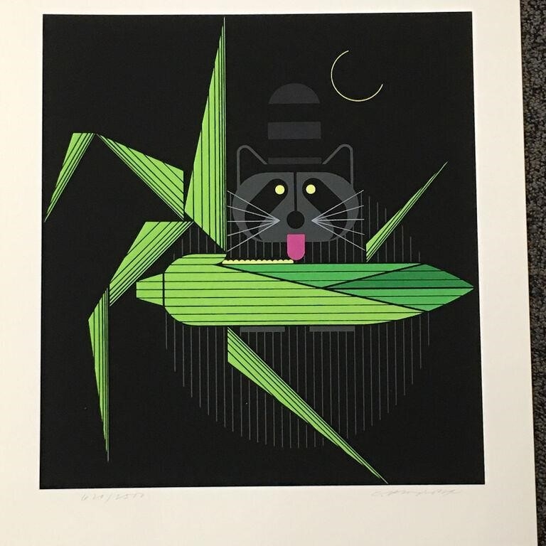 Charles Harper | Charles Harper Lithograph, Cornprone | MutualArt