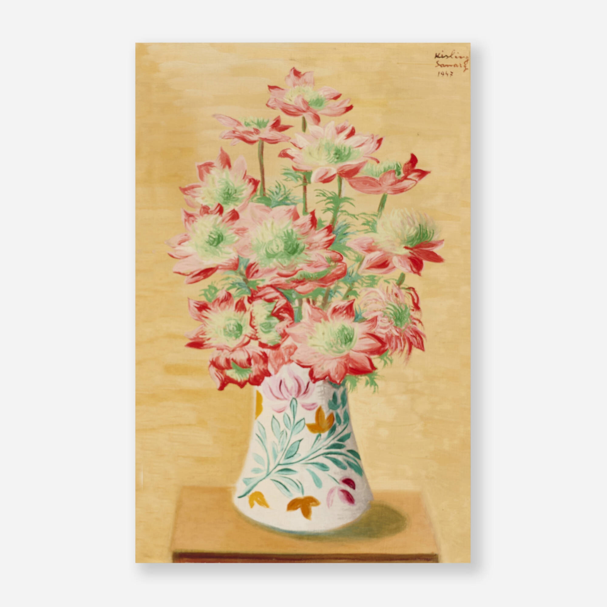 Moïse Kisling | Portrait de Camille Rouvier (1926) | MutualArt