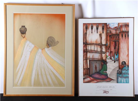 Amado Maurilio‏ Peña‏ | Native American with Pot | MutualArt